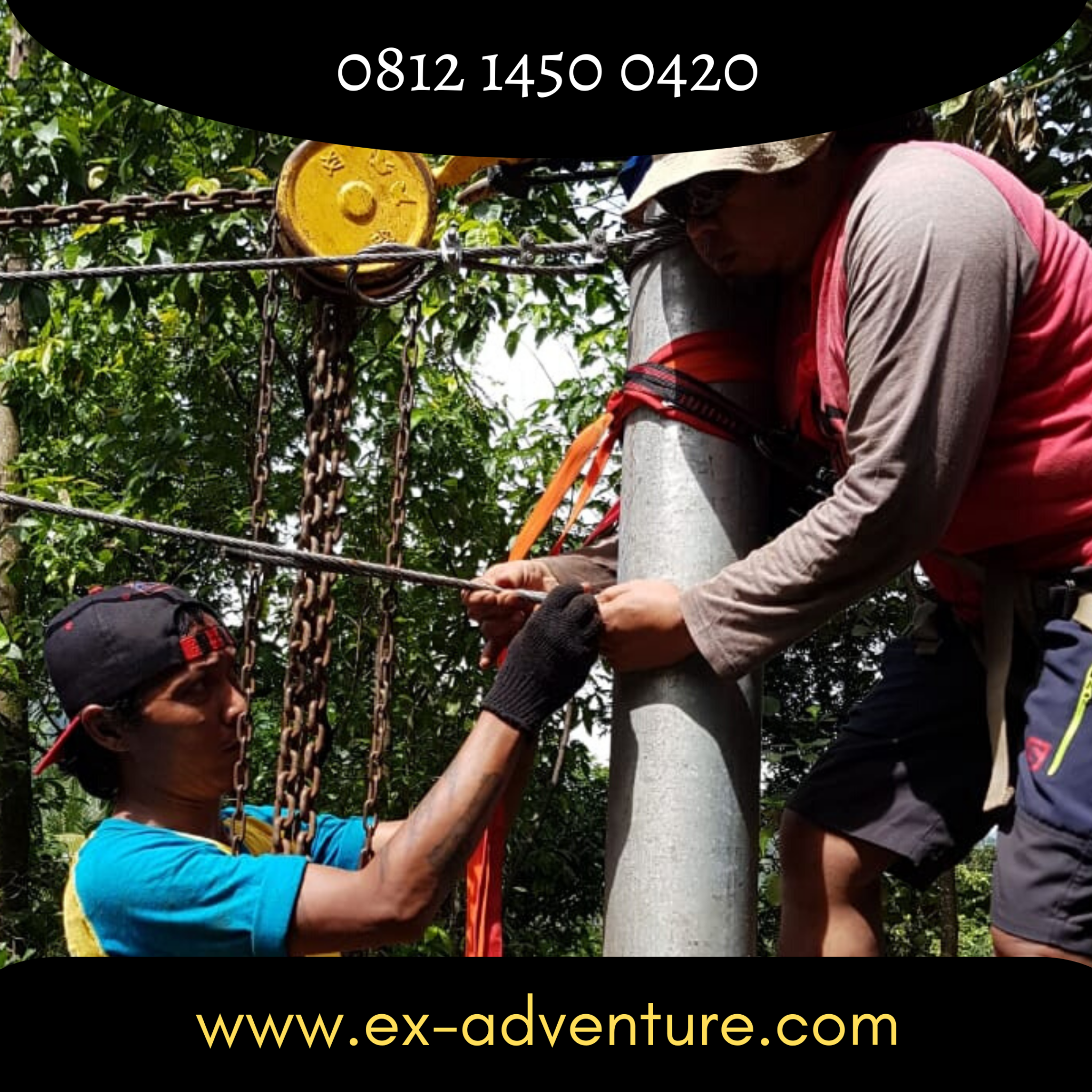 PEMBUATAN FLYING FOX , PLAYGROUND, OUTBOUND AREA SE INDONESIA ...