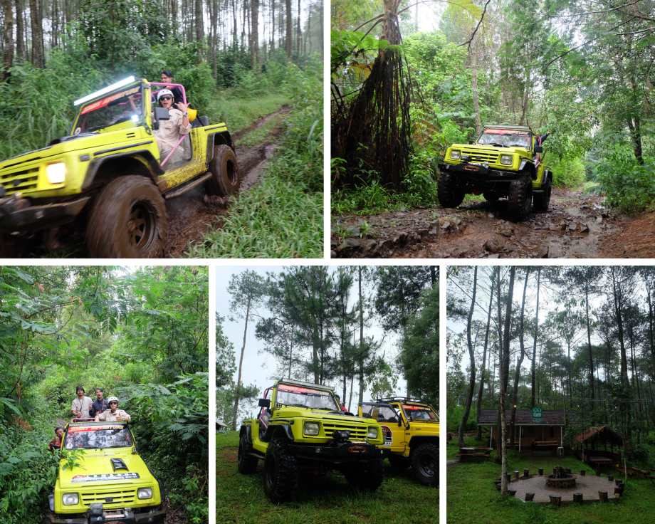 Offroad Upas Hills Tangkuban Perahu- Wisata Adrenalin menggunakan Jeep ...